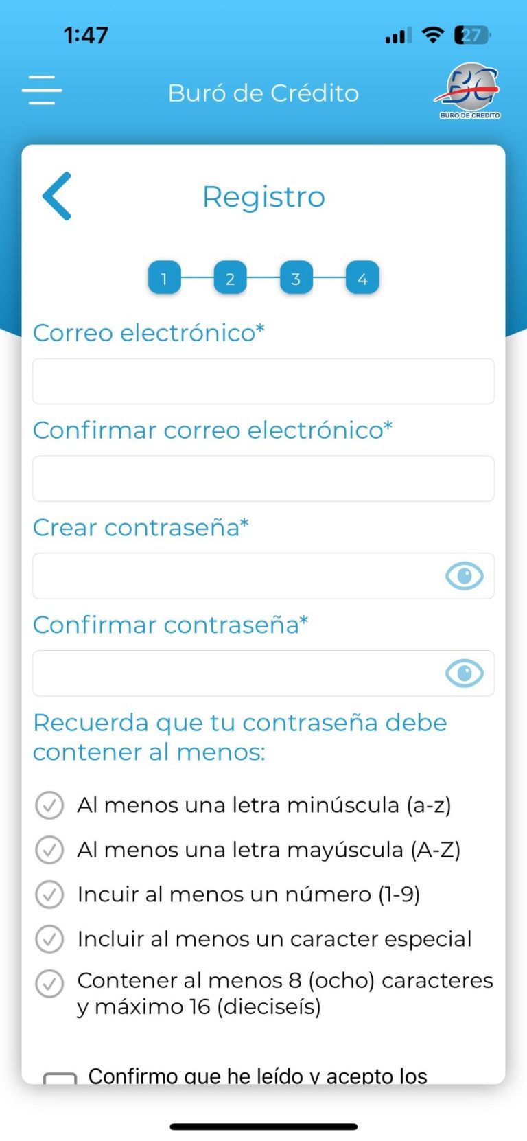 Consultar el Reporte de Crédito Especial en la App Buró de Crédito