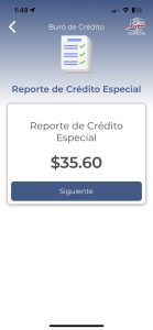 Consultar el Reporte de Crédito Especial en la App Buró de Crédito